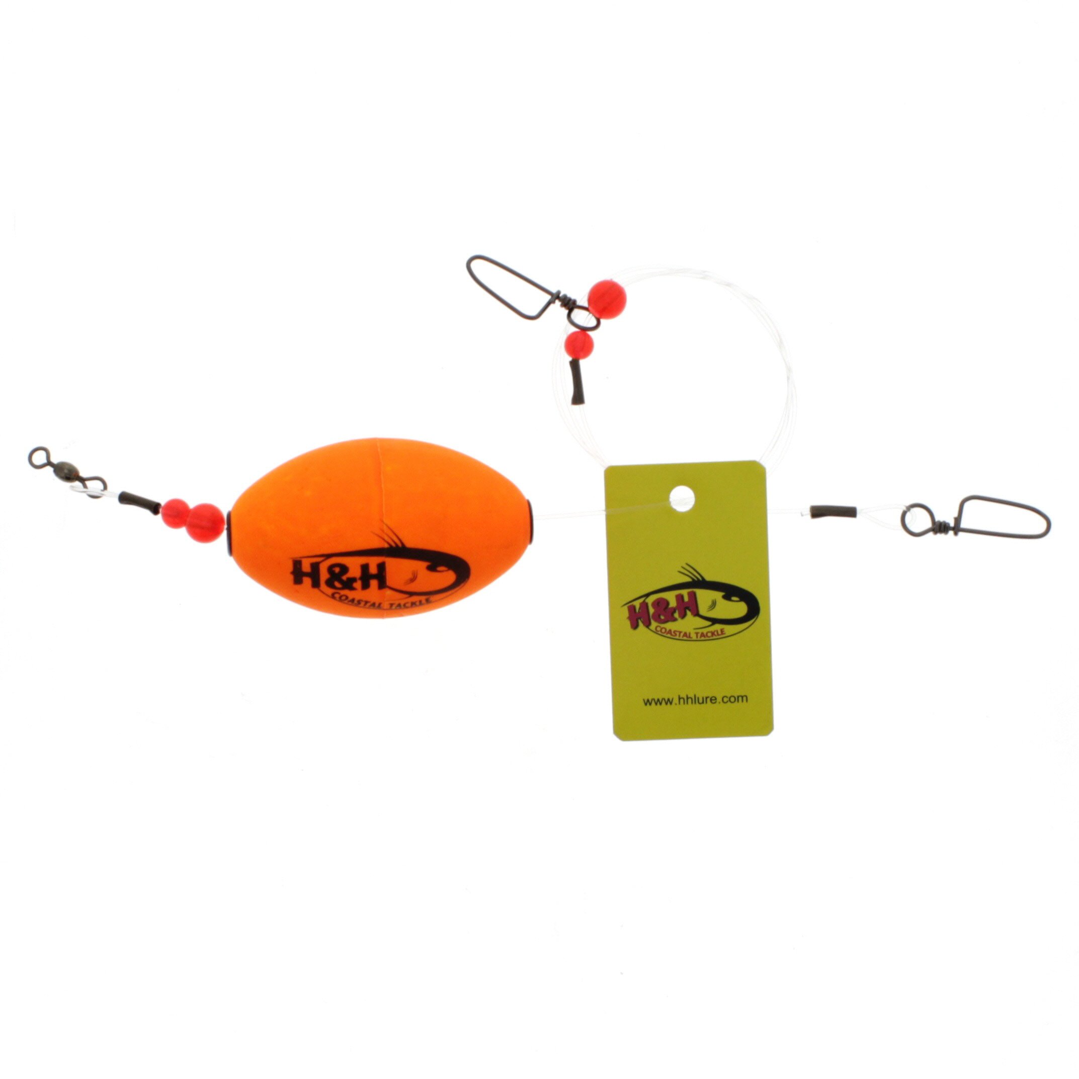 H & H Coastal Tackle Oval Rattle Rig, Orange - Shop Fishing at H-E-B
