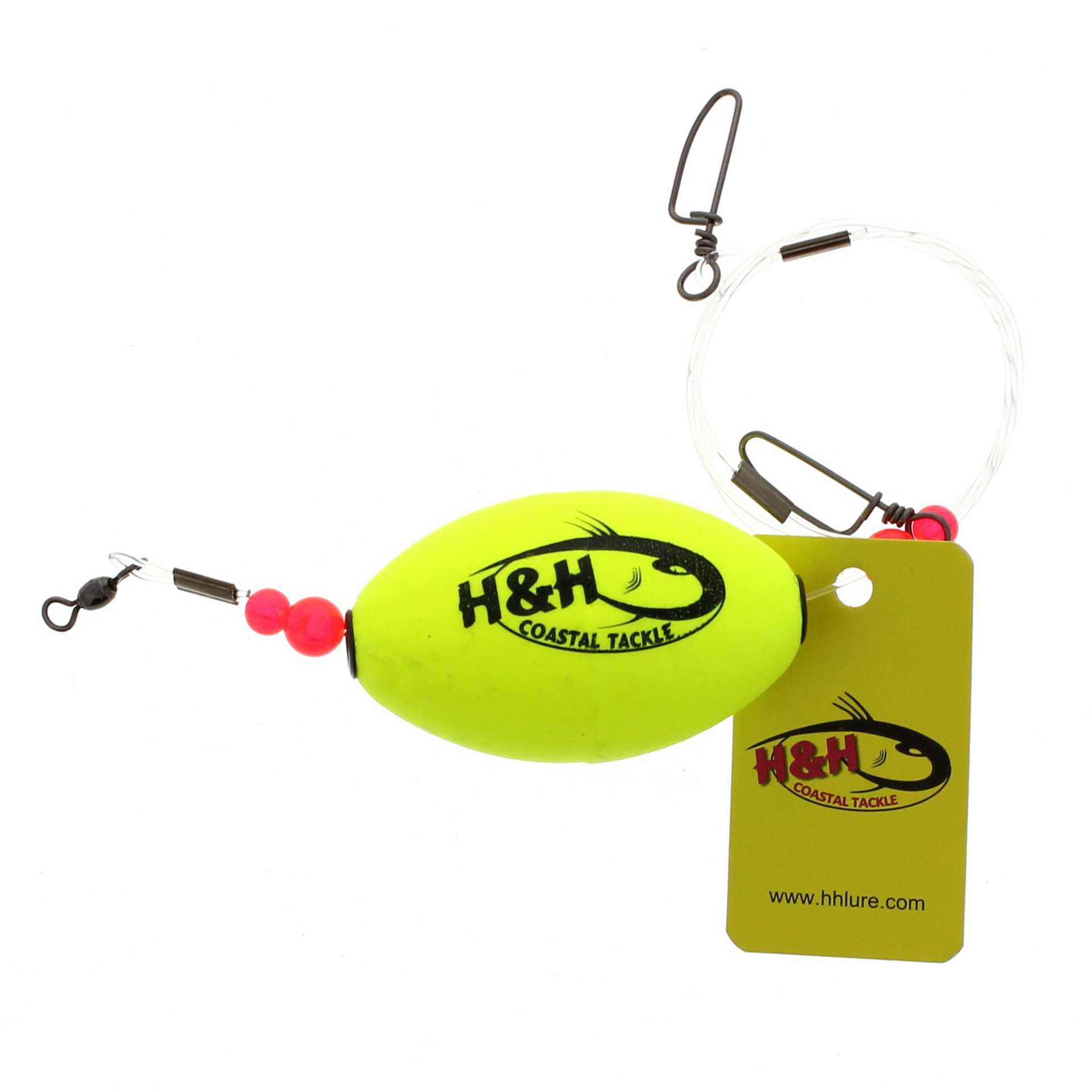 H & H Coastal Tackle Rattle Rig - Monofilament, Chartreuse - Shop ...
