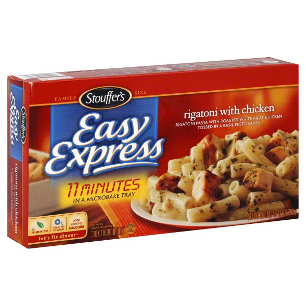 Stouffer's Easy Express Rigatoni with Chicken Family Size - Shop ...