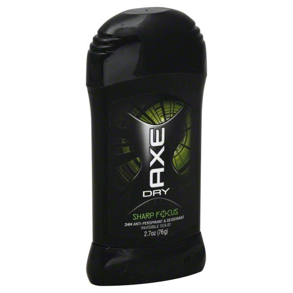 Axe Dry Invisible Solid Sharp Focus 24 Hour Antiperspirant & Deodorant ...