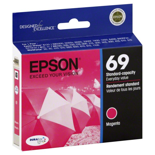 Epson Magenta #69 Ink Cartridge - Shop at H-E-B