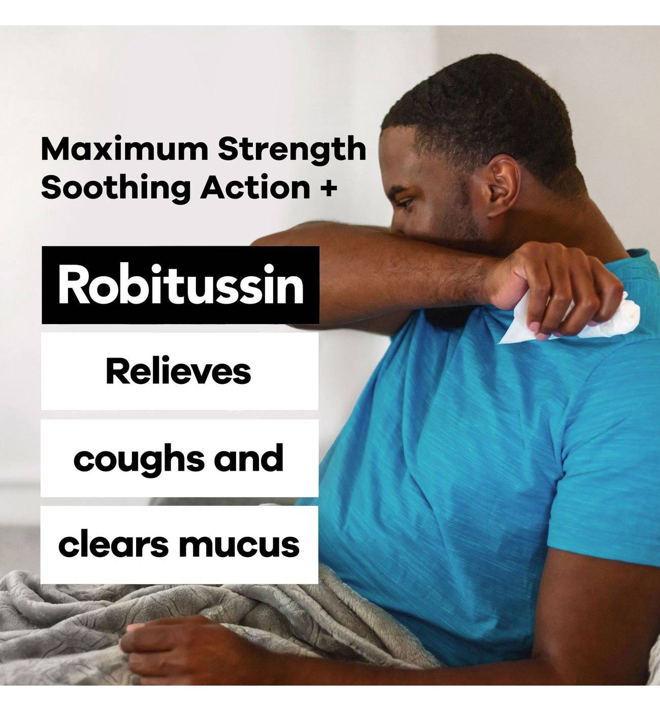Robitussin Max Strength Cough + Chest Congestion DM - Raspberry - Shop ...