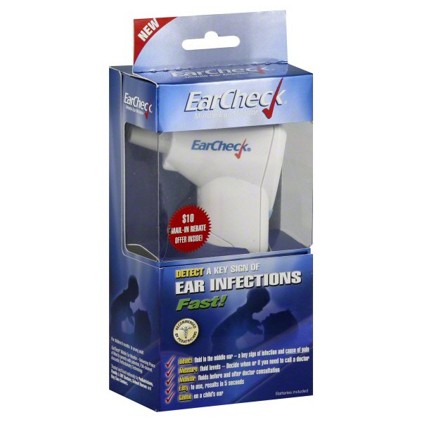Earcheck Middle Ear Infection Monitor - Shop Thermometers & monitors at ...