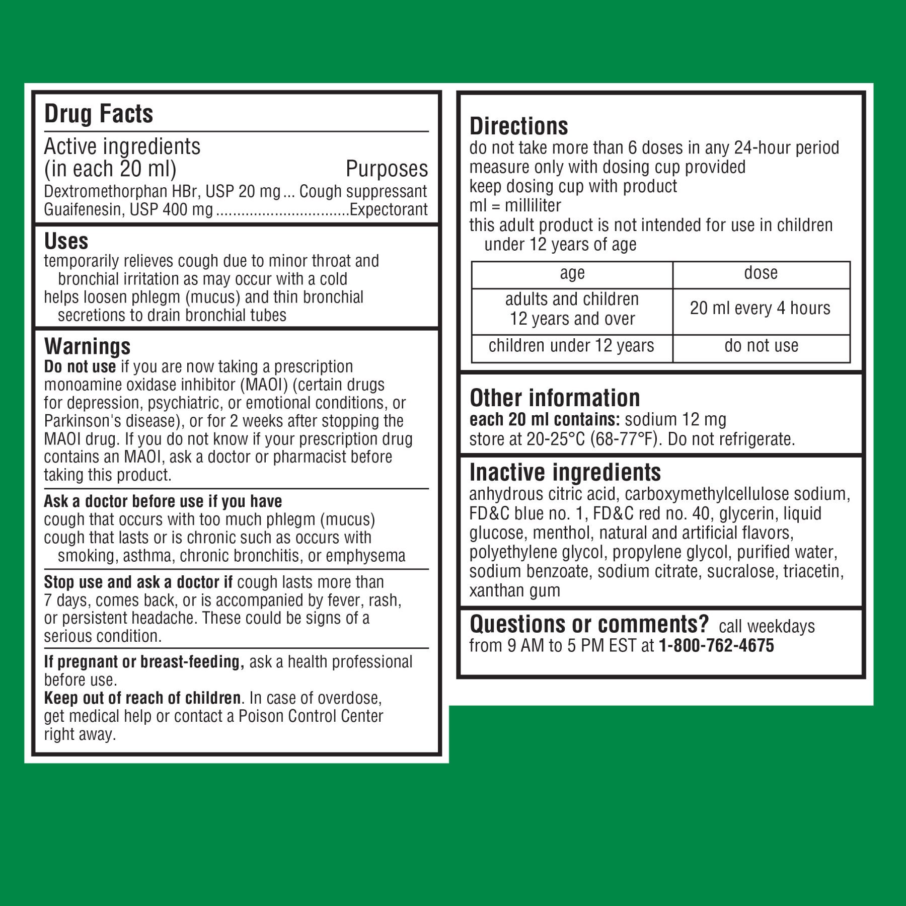Robitussin Cough And Chest