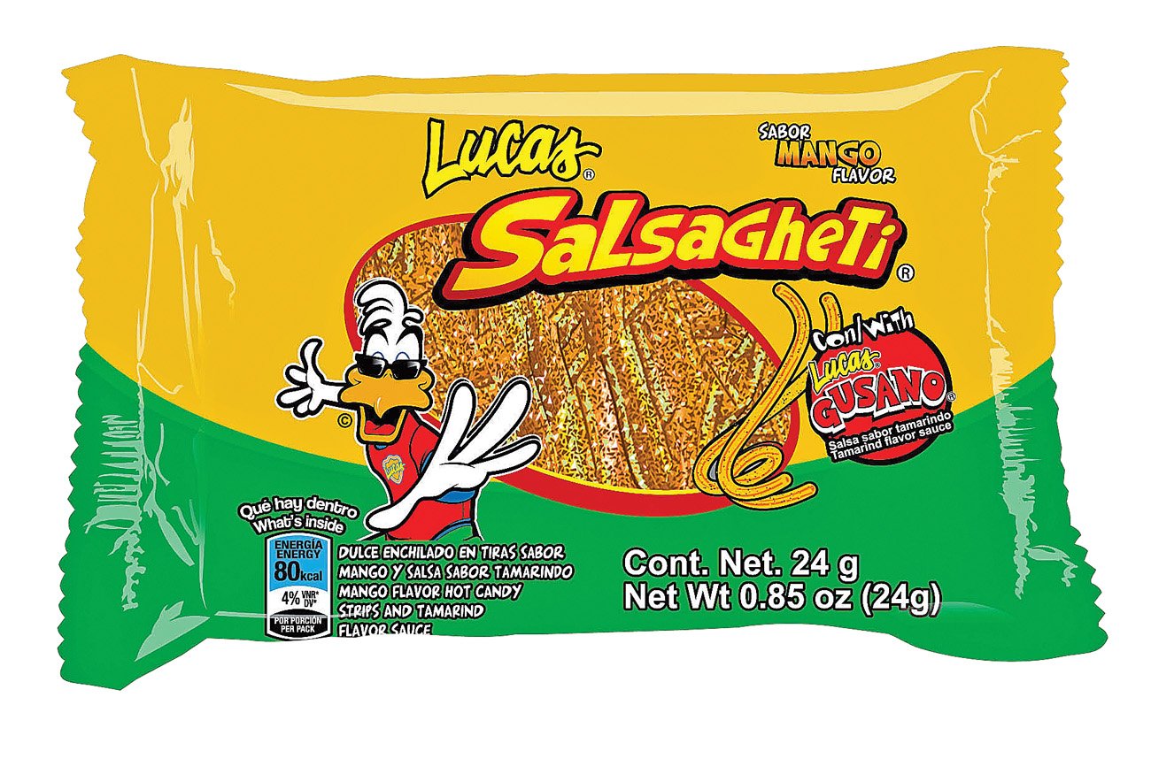 Lucas Salsagheti Mango Candy - Shop Candy at H-E-B
