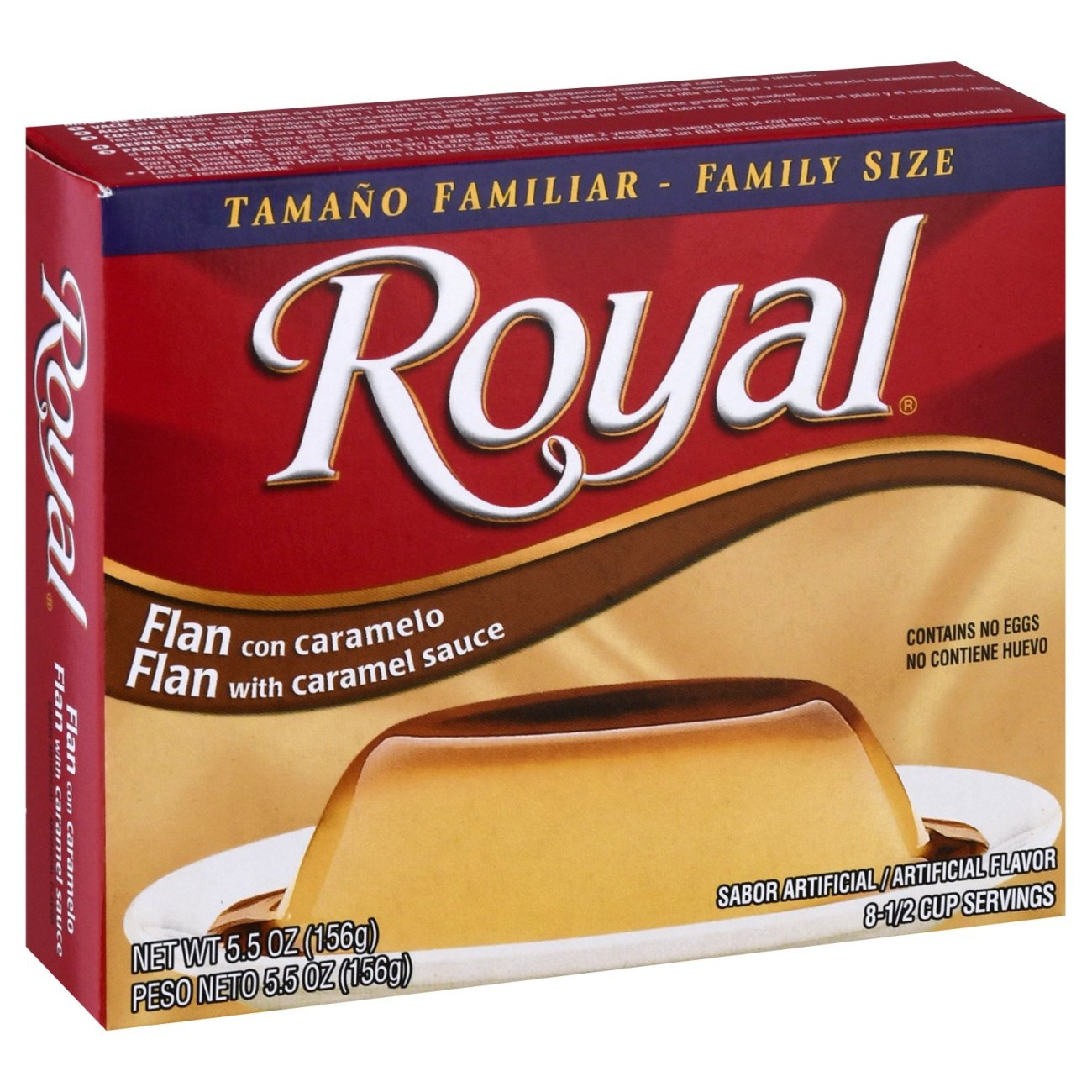 Royal Flan with Caramel Sauce - Shop Pudding & gelatin mix at H-E-B