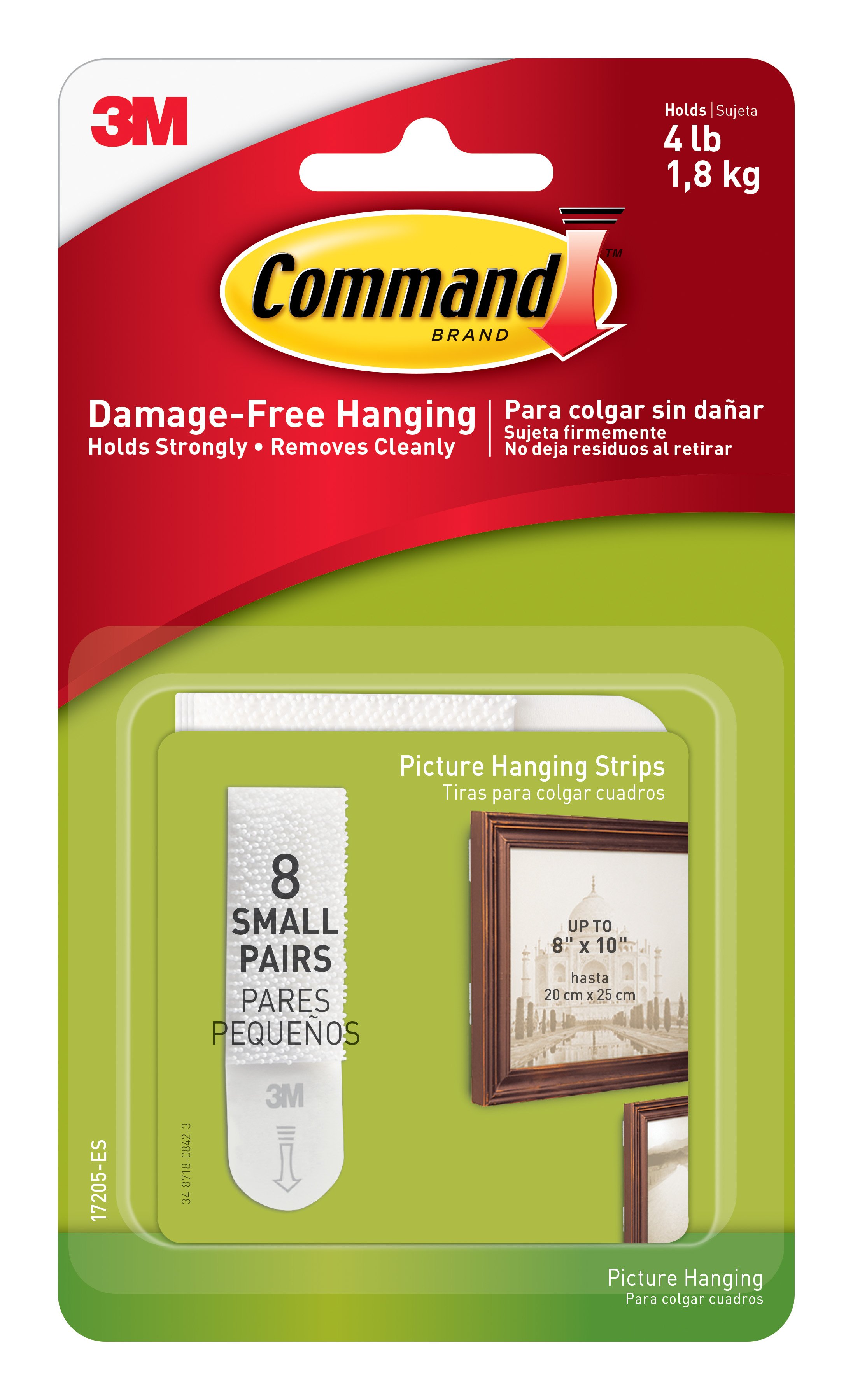 Command 3M Small Picture Hanging Strips Value Pack - Shop Hooks ...