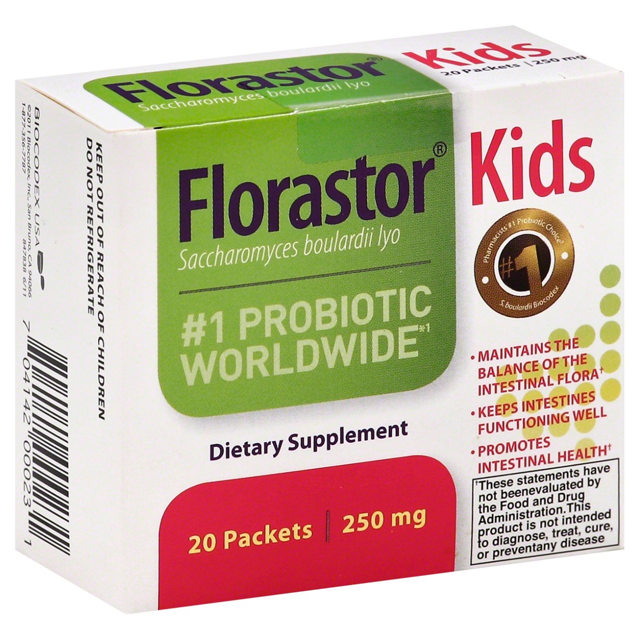 Florastor Kids Probiotic 250 mg Packets - Shop Florastor Kids Probiotic ...