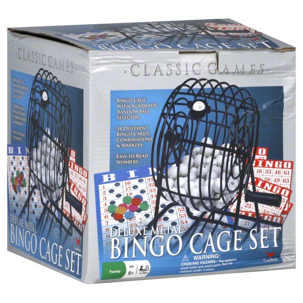 Cardinal Games Deluxe Plastic Bingo Cage Set - Printable Bingo Cards♒️ ...