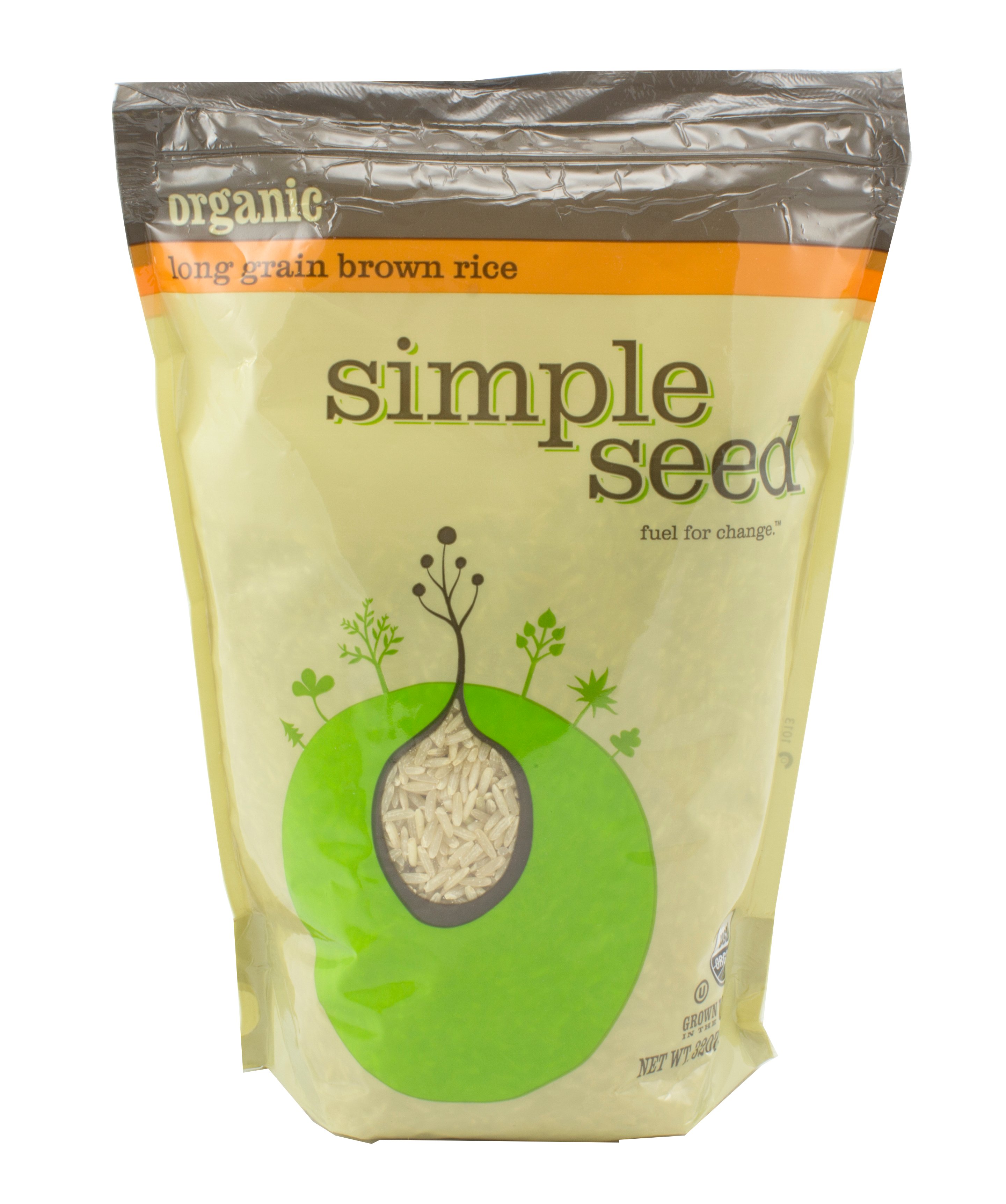 Simple Seed Organic Long Grain Brown Rice - Shop Rice & grains at H-E-B