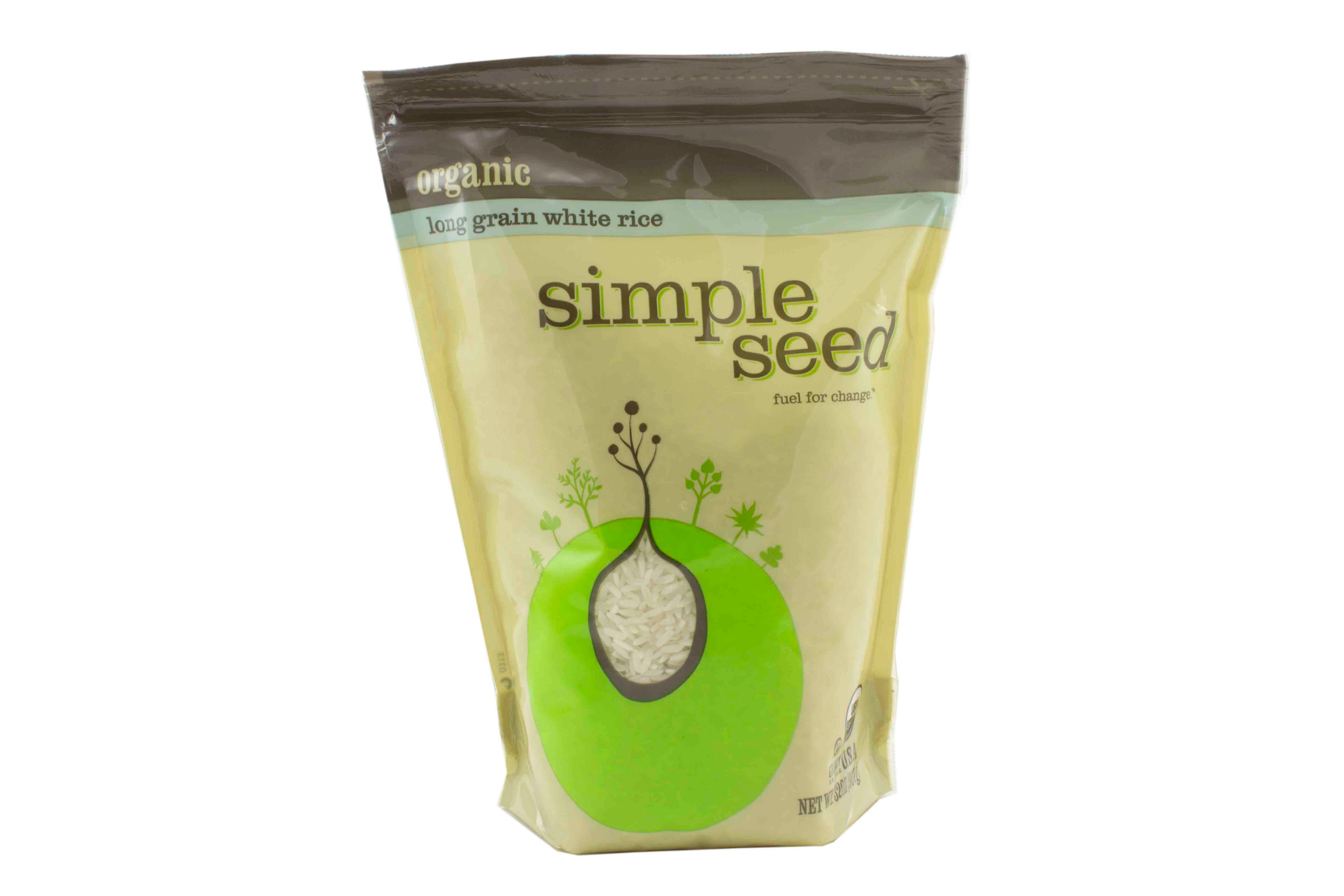 Simple Seed Long Grain Organic White Rice - Shop Rice & grains at H-E-B
