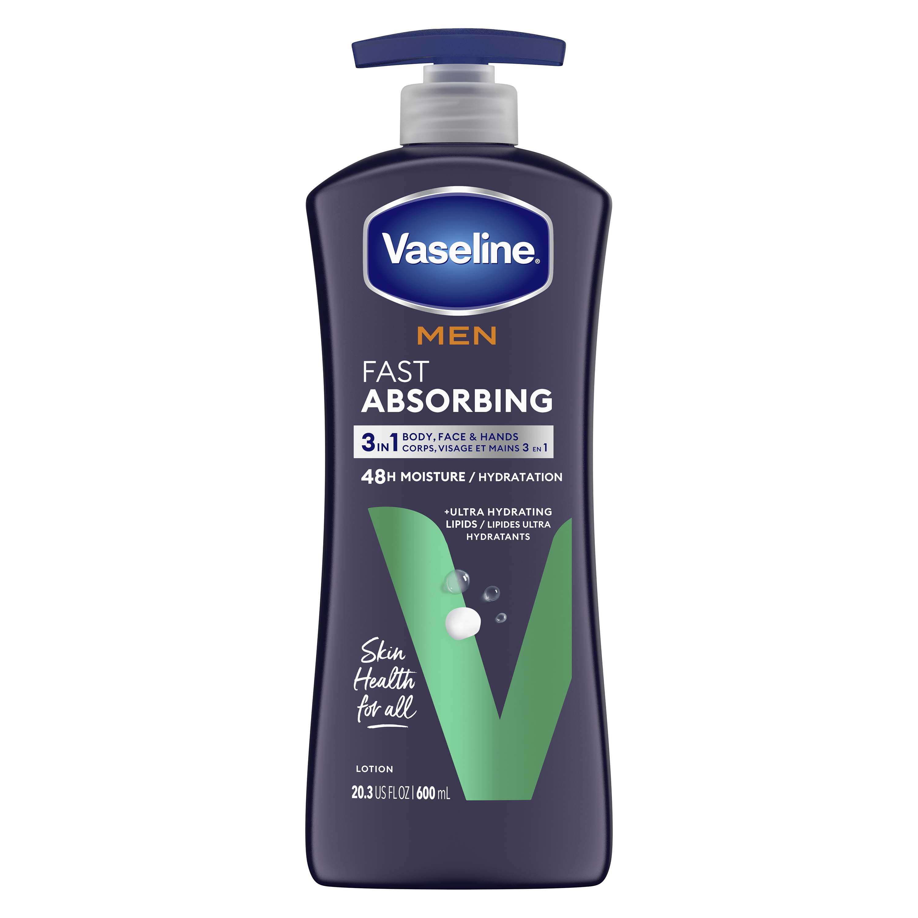 Vaseline Men Fast Absorbing Lotion - Shop Body lotion at H-E-B
