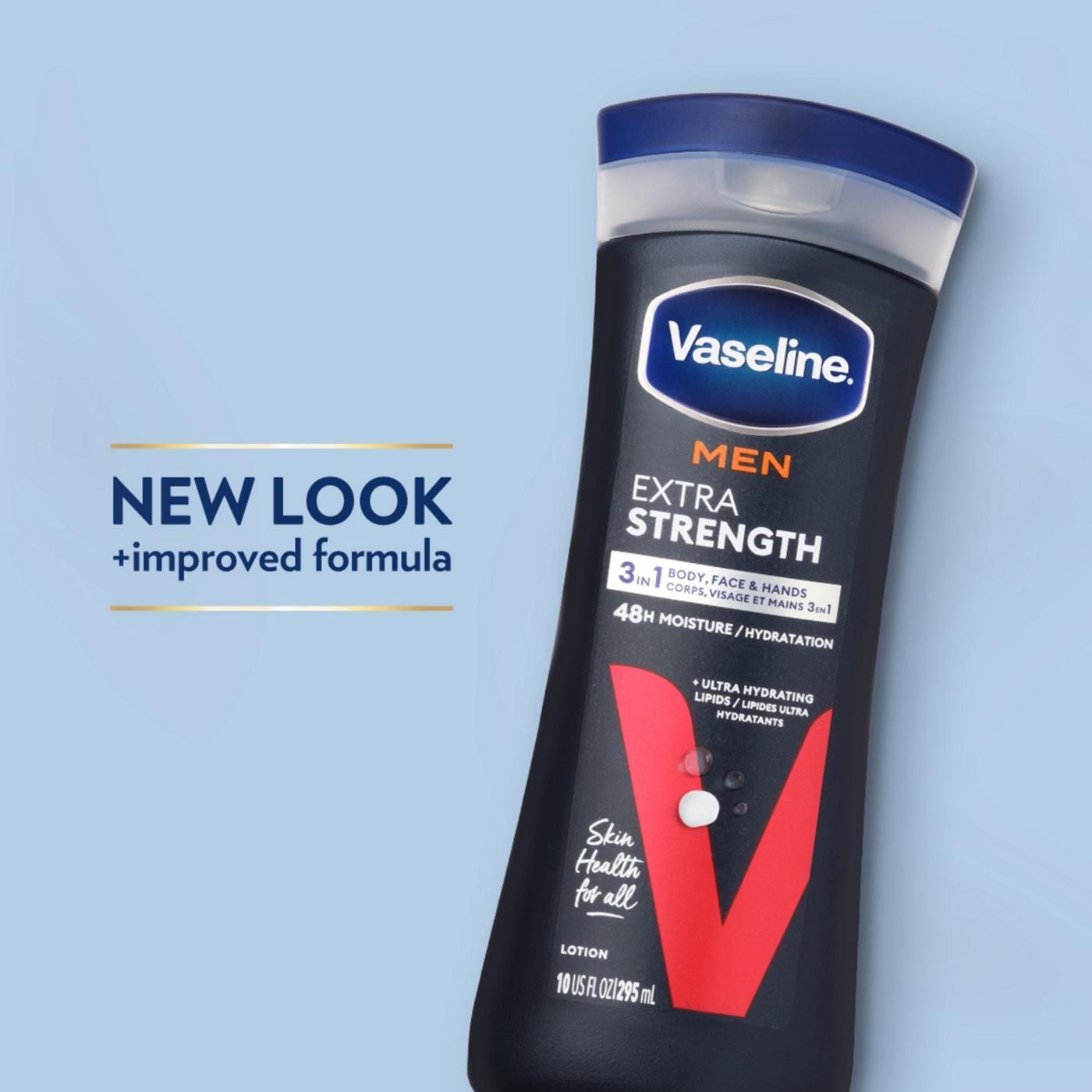 Vaseline Men Extra Strength Lotion - Shop Body lotion at H-E-B