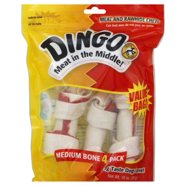 Dingo Medium Bone Meat and Rawhide Chew Value Bag - Shop Bones ...