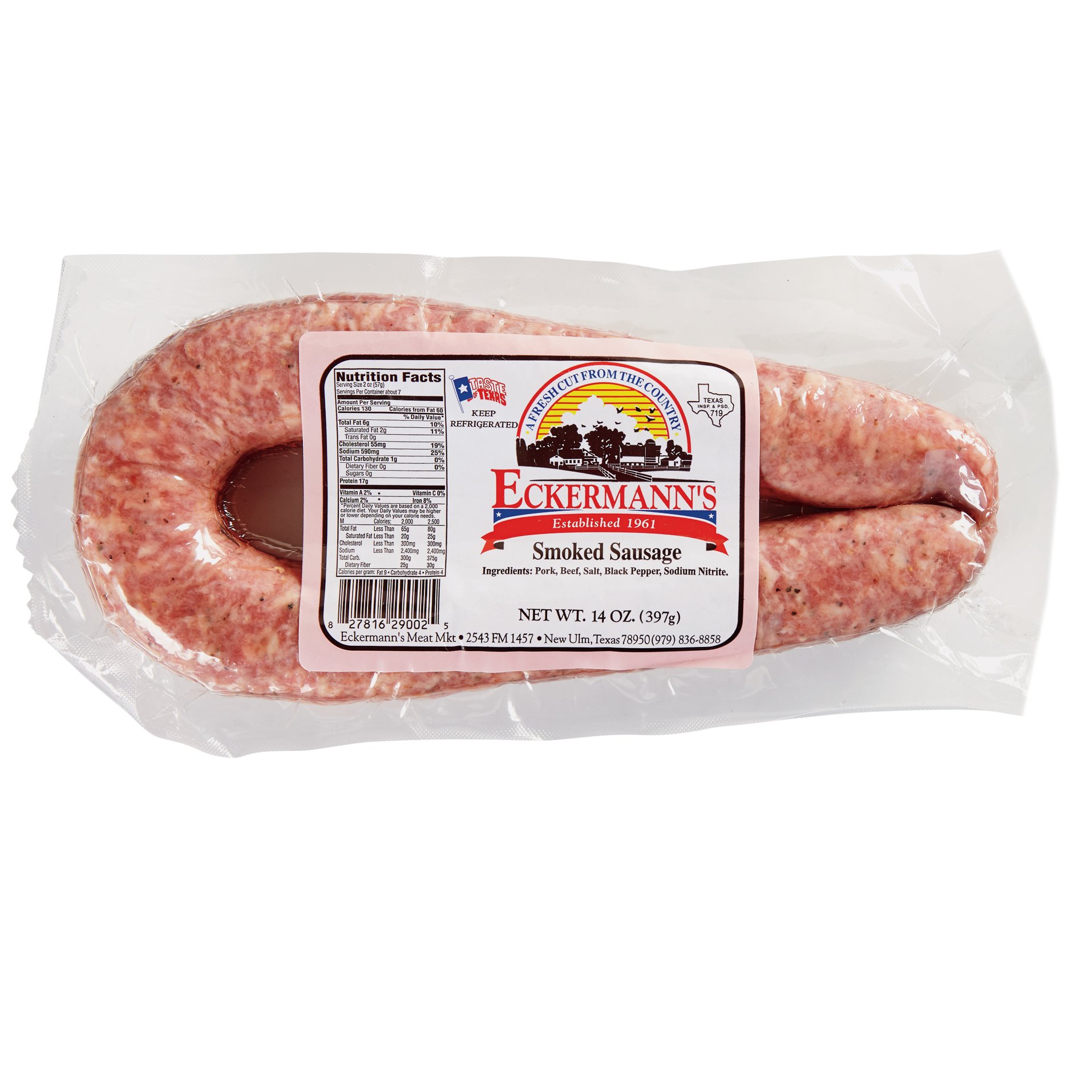 Eckermann's Smoked Sausage - Shop Sausage at H-E-B