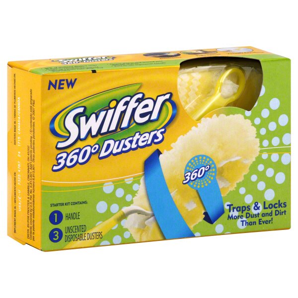 Swiffer 360 Degrees Dusters All Around 3ct Kit - Shop Cleaning cloths ...