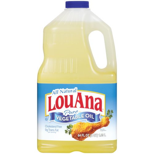 LouAna Pure Vegetable Oil - Shop Oils at H-E-B