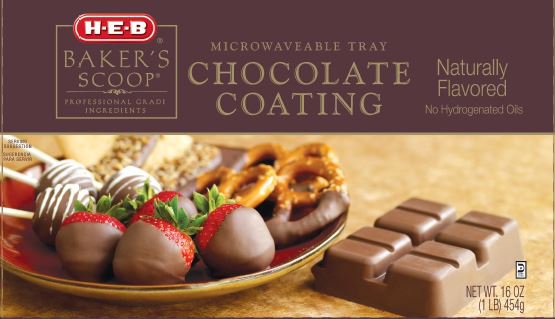 H-E-B Baker's Scoop Chocolate Coating - Shop Baking chocolate & candies ...