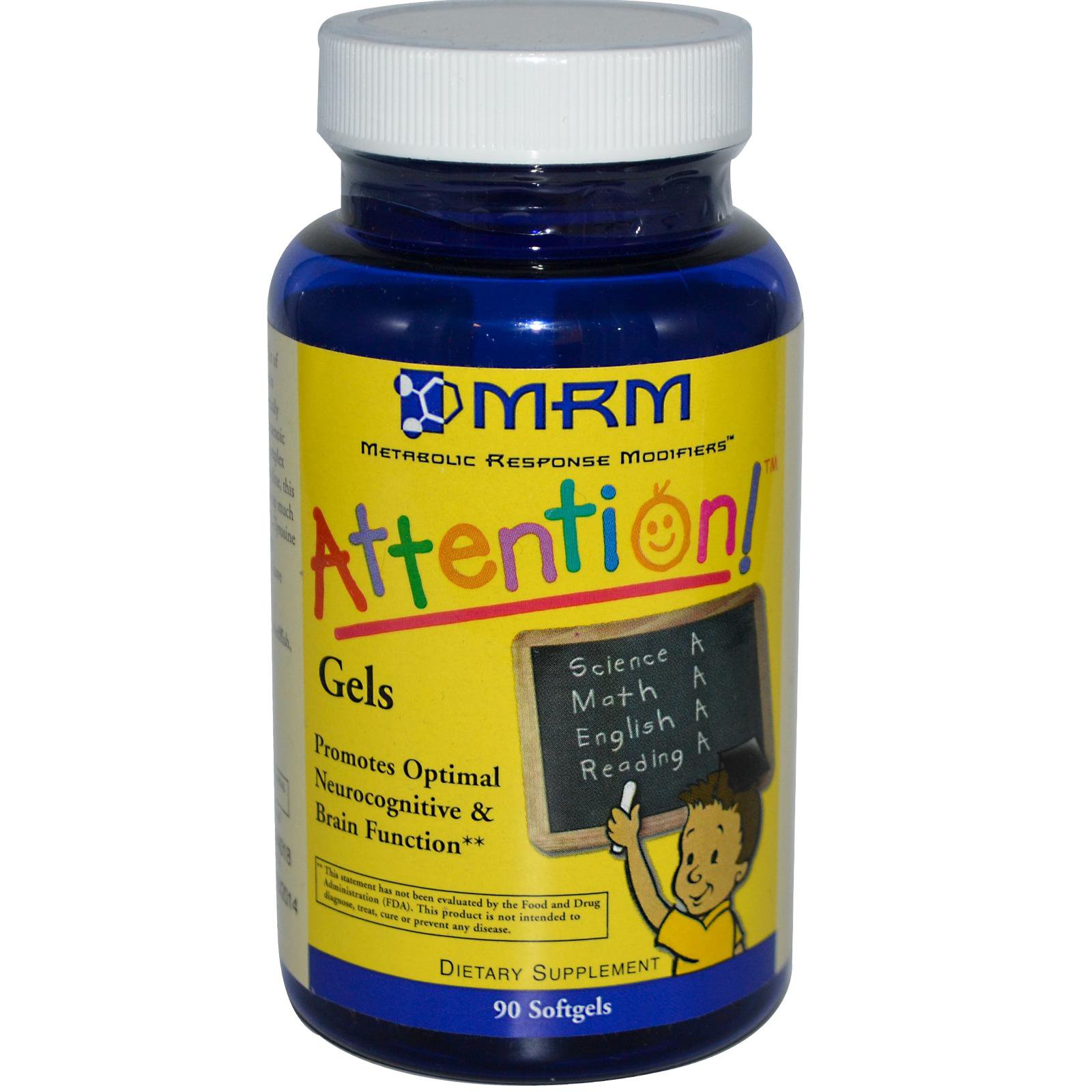 MRM Attention! Brain Support Softgels - Shop Vitamins & Supplements at ...