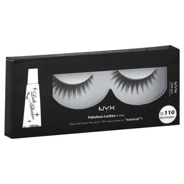 NYX Fabulous Lashes and Glue EL110 Illumination - Shop False eyelashes ...