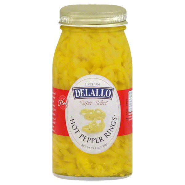 DeLallo Super Select Hot Pepper Rings - Shop Canned & Dried Food at H-E-B