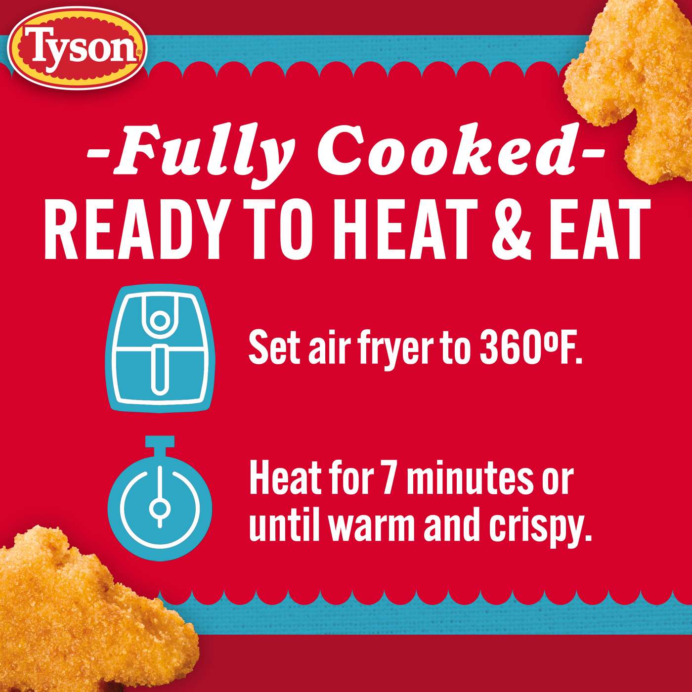 Tyson Frozen Dino Nuggets - Shop Chicken at H-E-B