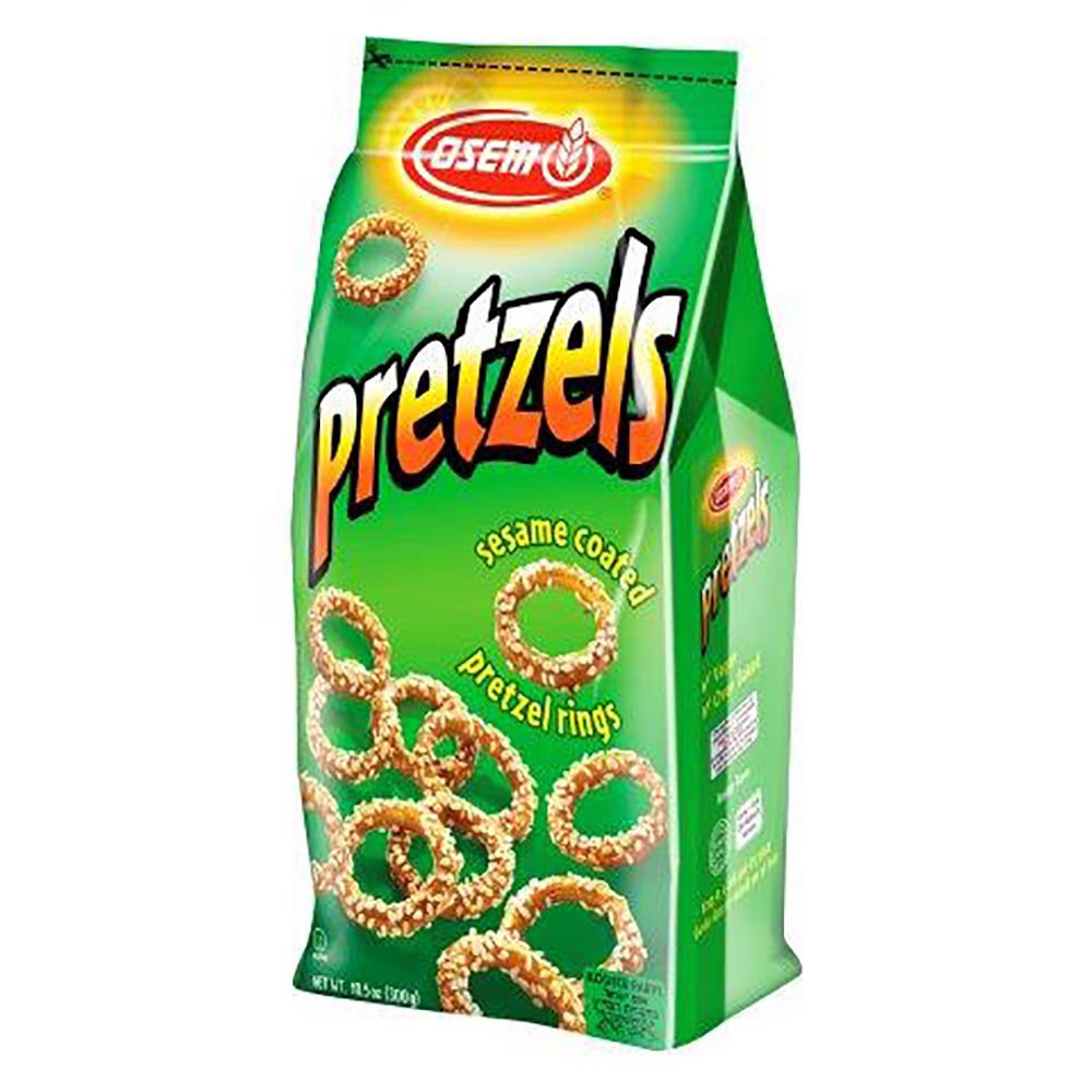 Osem Kosher Sesame Coated Pretzel Rings - Shop Snacks & Candy at H-E-B