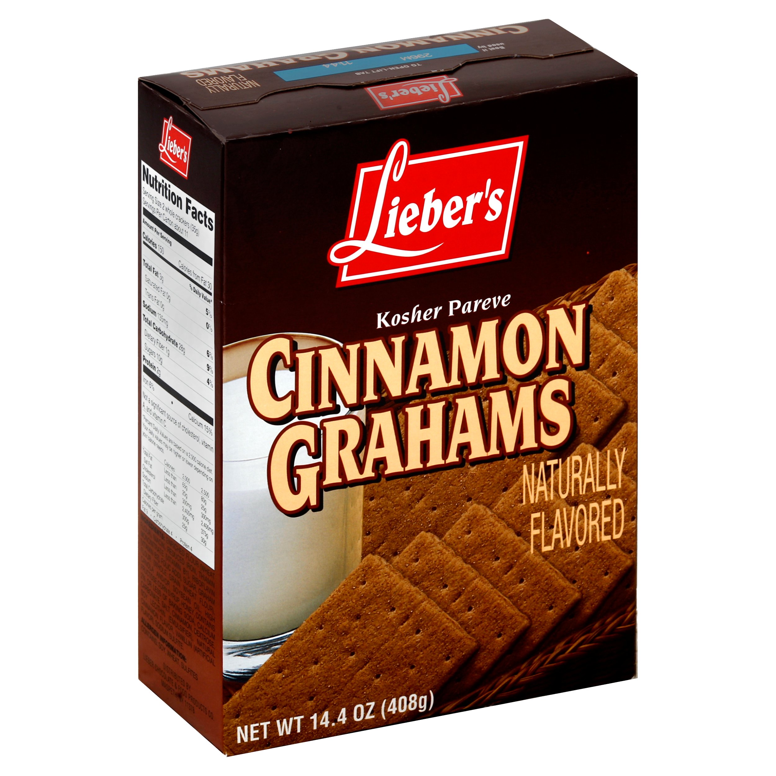 Lieber's Cinnamon Grahams - Shop Cookies at H-E-B