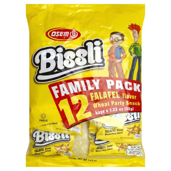 Osem Kosher Falafel Flavor Bissli Family Pack - Shop Chips at H-E-B