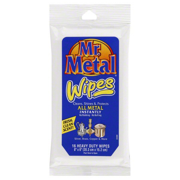 Mr. Metal All Metal Instantly Heavy Duty Wipes - Shop Metal & Stone ...