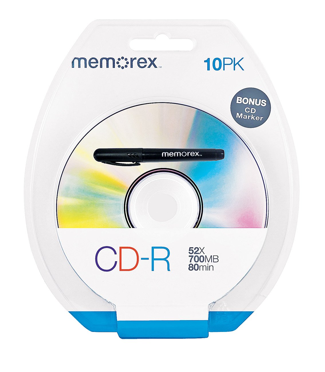 Memorex 52X 700MB 80min CD-R With Marker - Shop at H-E-B