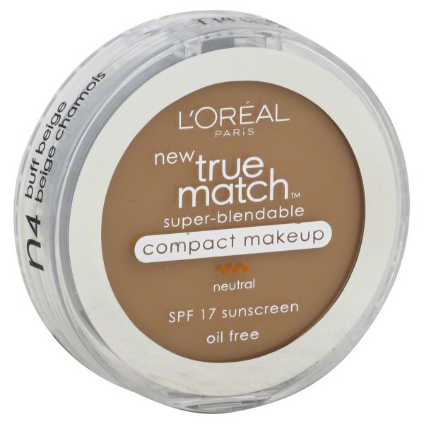 L'Oréal Paris True Match Neutral Buff Beige N4 Super-Blendable Compact ...