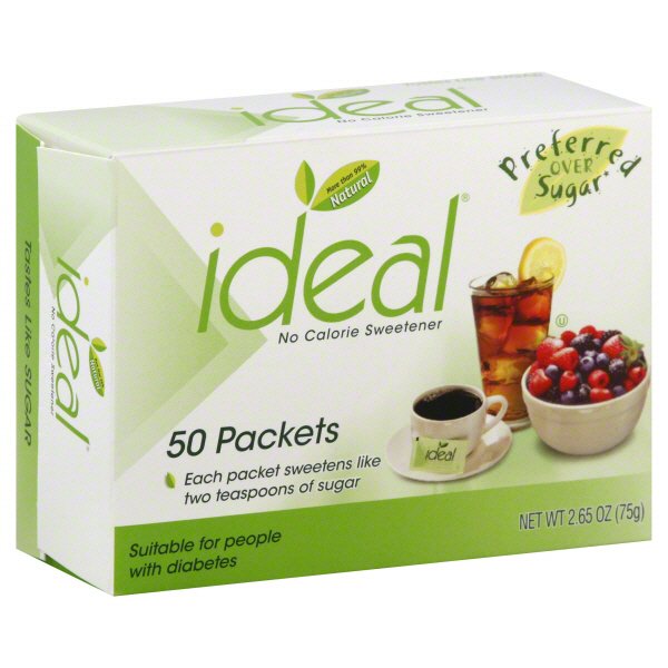 Ideal No Calorie Sweetener Packets - Shop Sugar Substitutes at H-E-B