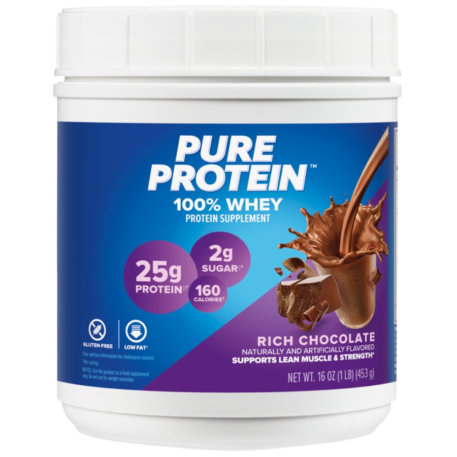 Pure Protein Rich Chocolate 100% Whey Protein - Shop Diet & fitness at ...