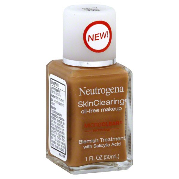 Neutrogena Skin Clearing Microclear Oil-Free Makeup Honey Beige - Shop ...