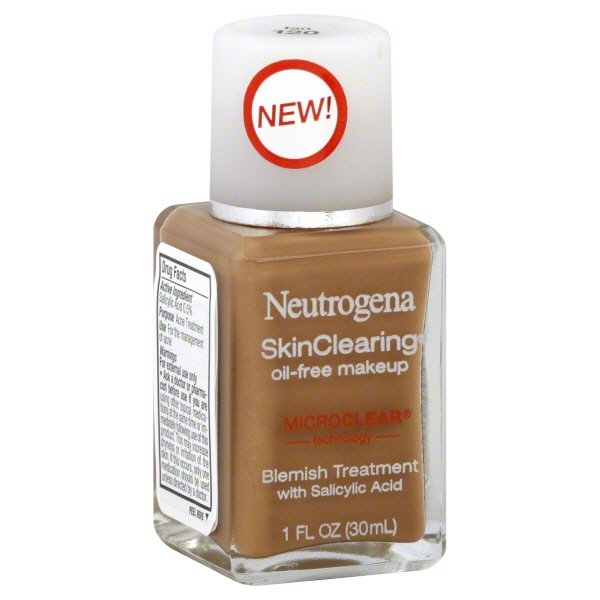 Neutrogena Skin Clearing Microclear Oil-Free Makeup Tan 120 - Shop ...