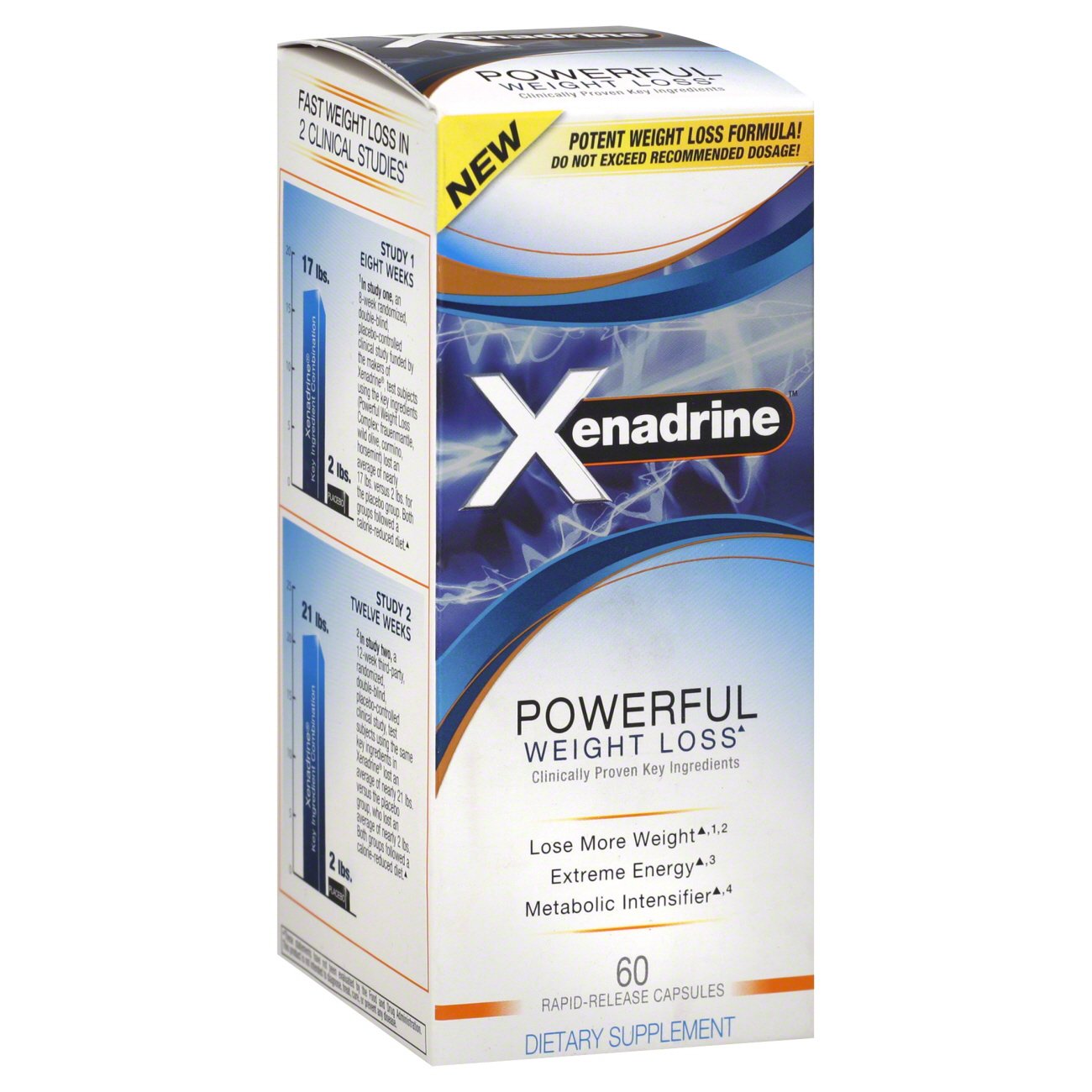 Xenadrine Powerful Weight Loss Rapid-Release Capsules - Shop Diet ...