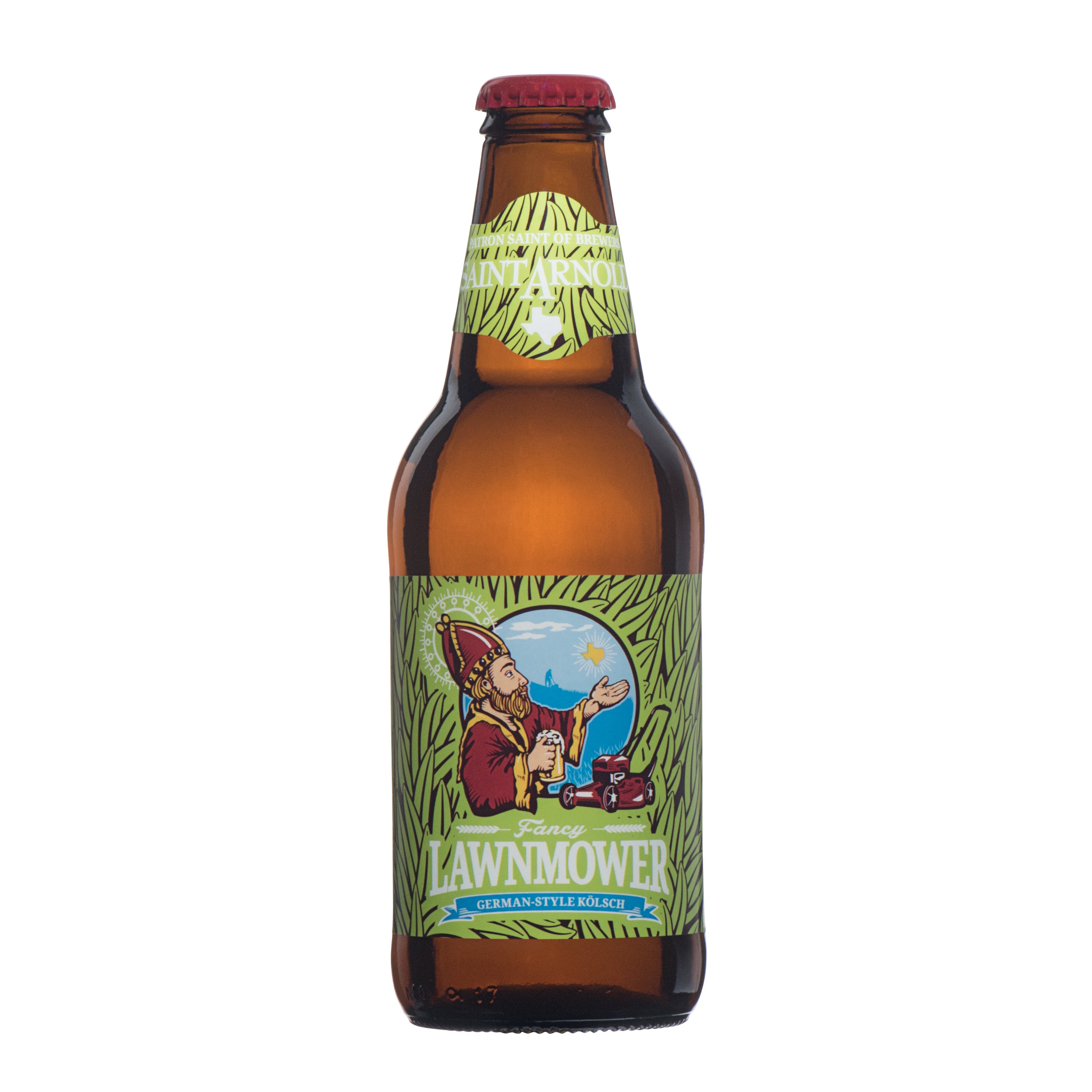 Saint Arnold Fancy Lawnmower German Style Beer, Glass Bottle - Shop ...