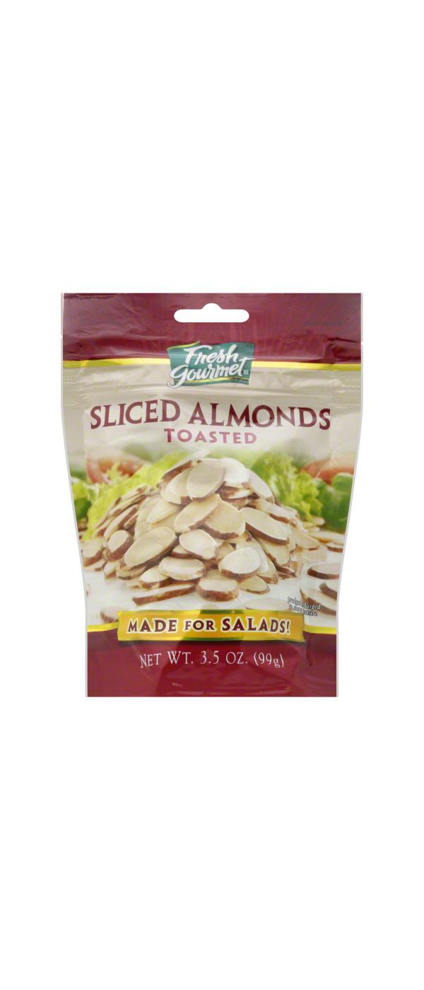 Fresh Gourmet Oven Roasted Sliced Almonds - Shop Salad toppings at H-E-B
