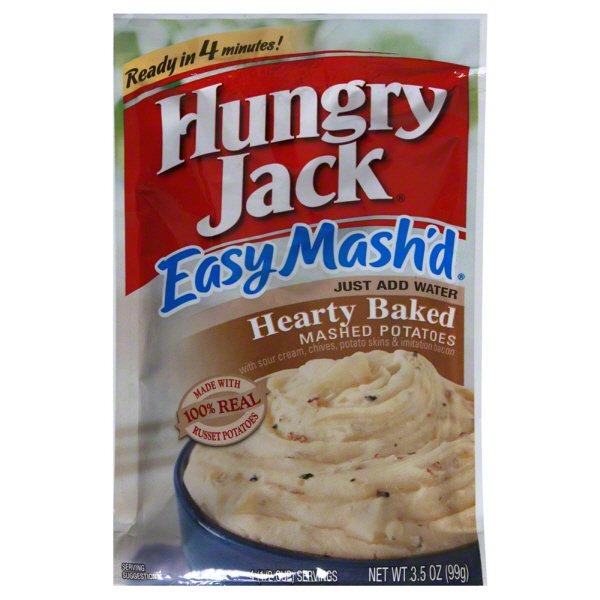 Hungry Jack Easy Mash'd Hearty Baked Mashed Potatoes - Shop Pantry ...