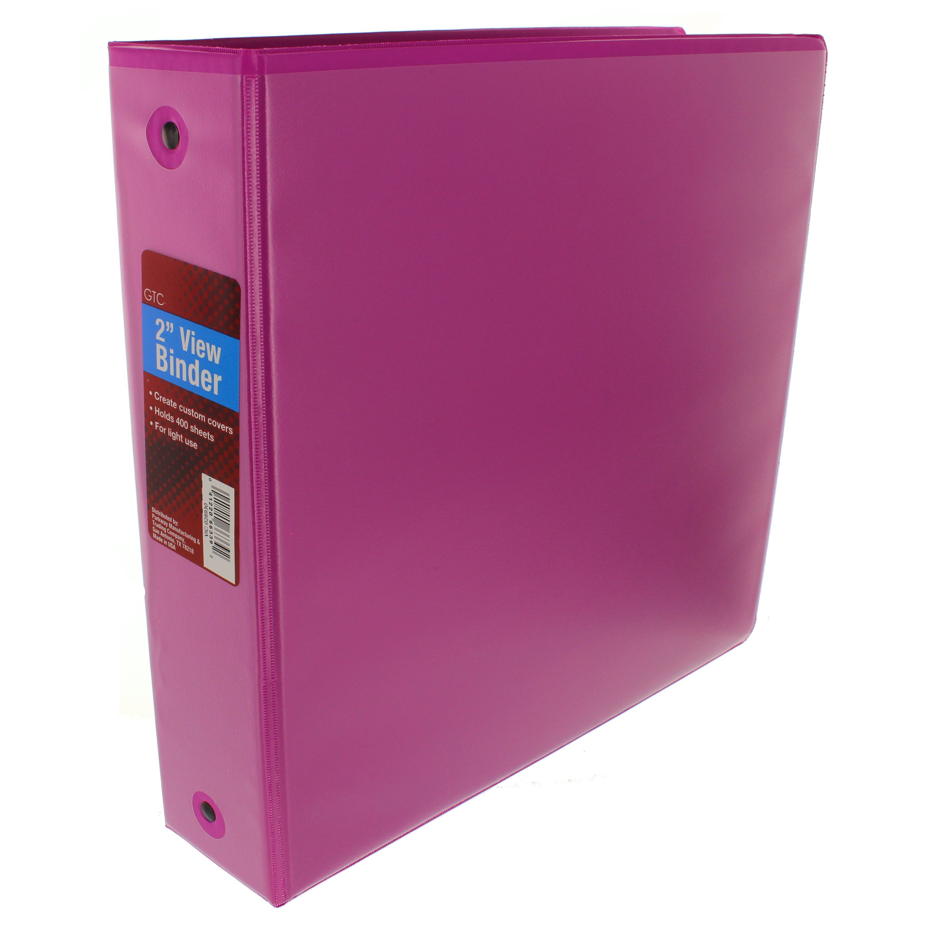 GTC 2 " View Fashion Binder, Colors May Vary - Shop Binders at H-E-B