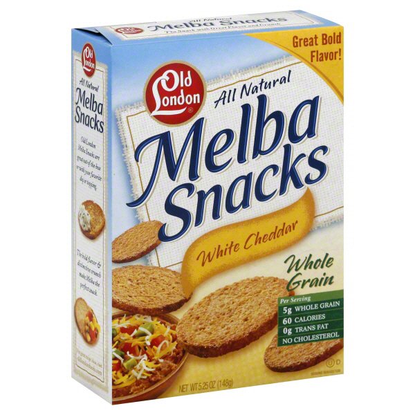 Old London White Cheddar Melba Snacks - Shop Crackers & breadsticks at ...