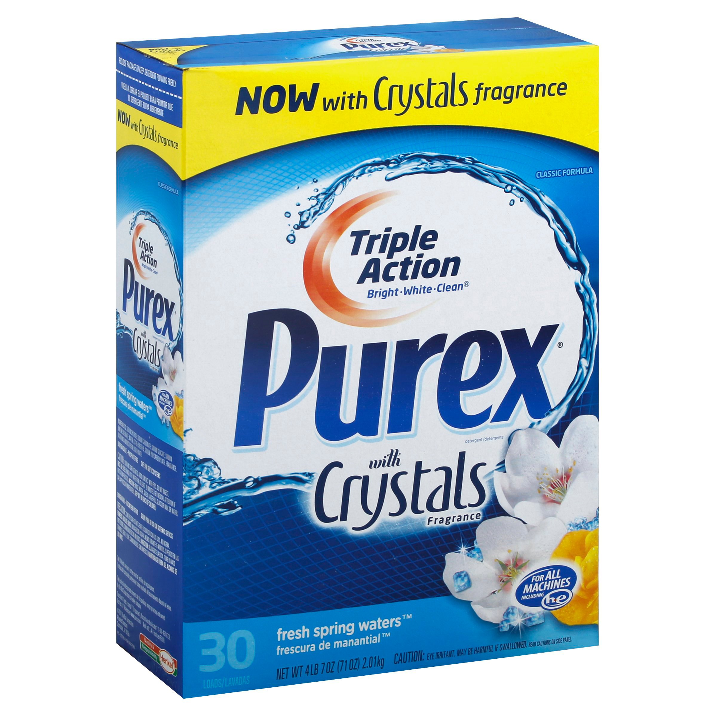 Purex Fresh Spring Waters HE Powder Laundry Detergent 30 Loads - Shop ...