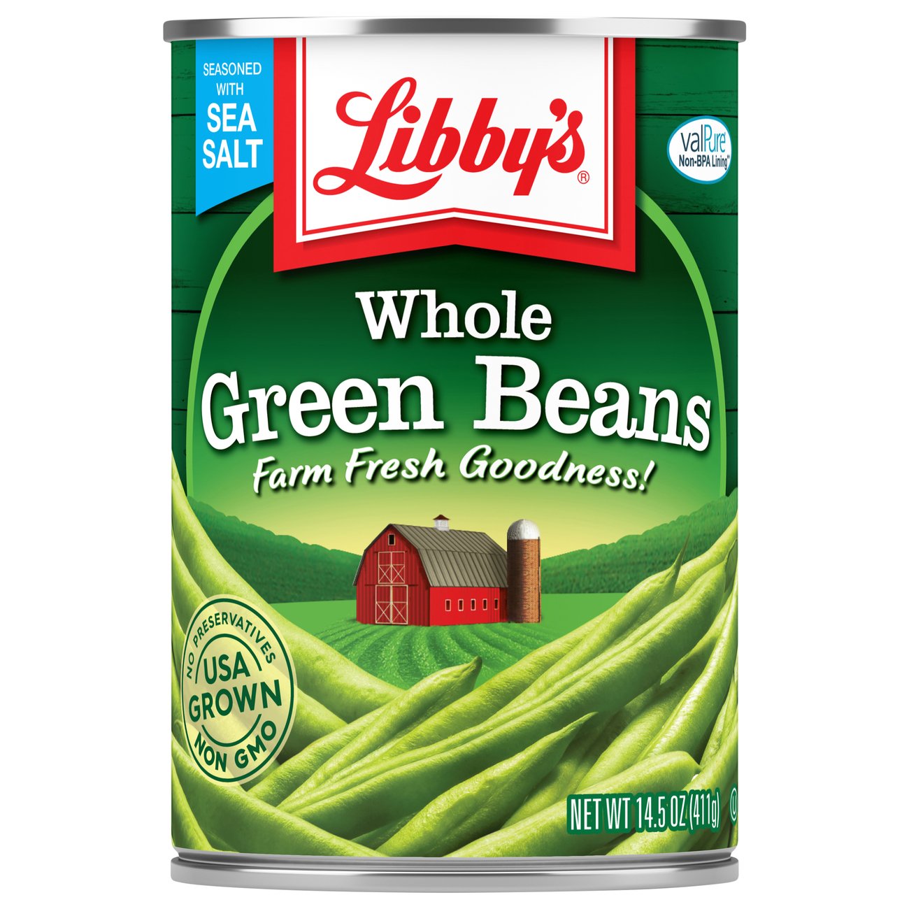 Libby's Whole Green Beans - Shop Green beans & peas at H-E-B