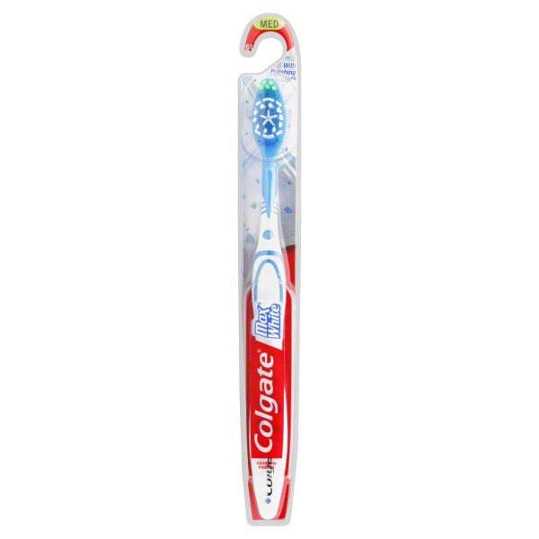 Colgate Max White Medium Toothbrush - Shop Toothbrushes at H-E-B