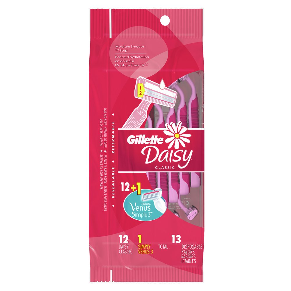 Gillette Daisy Classic Disposable Razors - Shop Razors & blades at H-E-B