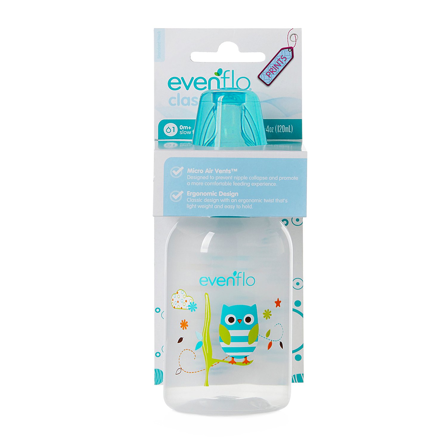 Evenflo Classic Prints Standard Bottle - Assorted - Shop Bottles at H-E-B