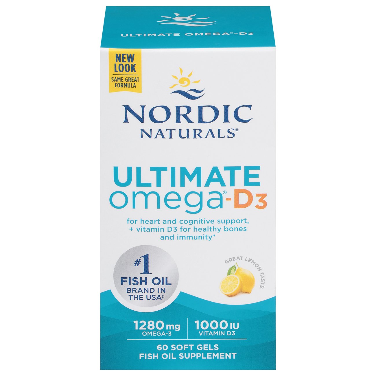 Nordic Naturals Ultimate Omega-D3 Soft Gels - Shop Diet & fitness at H-E-B