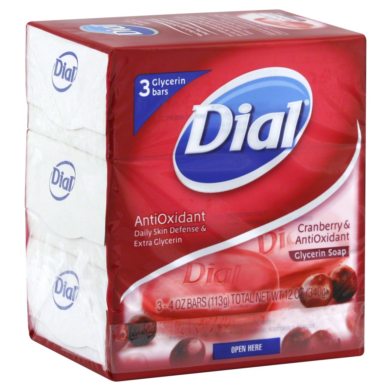 Dial Cranberry and Antioxidant Glycerin Soap - Shop Hand & bar soap at ...