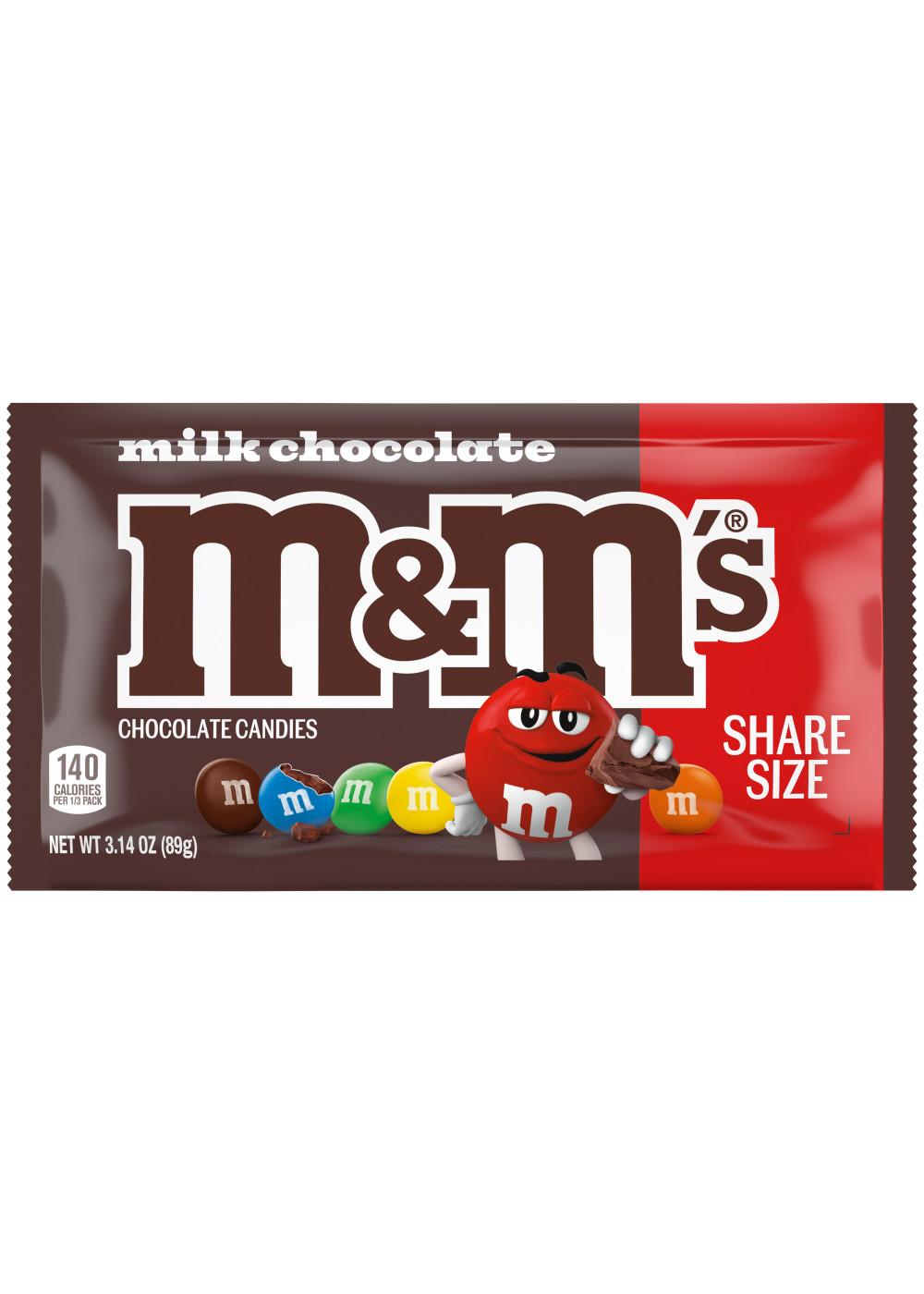 M&M'S Milk Chocolate Candy - Share Size - Shop Candy at H-E-B